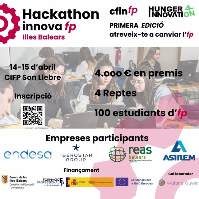 La Conselleria de Educación y Universidades impulsa la primera edición del Hackathon InnovaFP