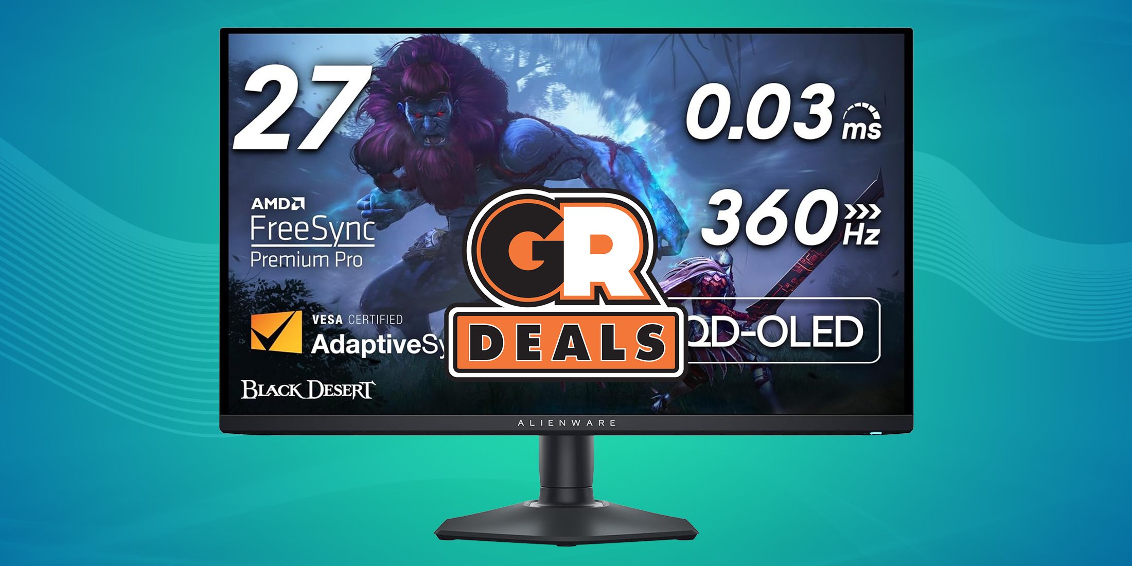 Save $250 on Alienware QHD OLED Monitor at Record-Low Price