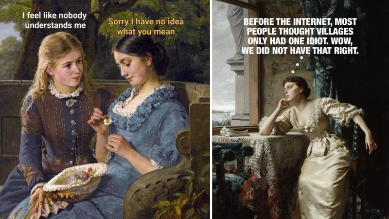 23 Historical Art Pieces Turned Into Memes