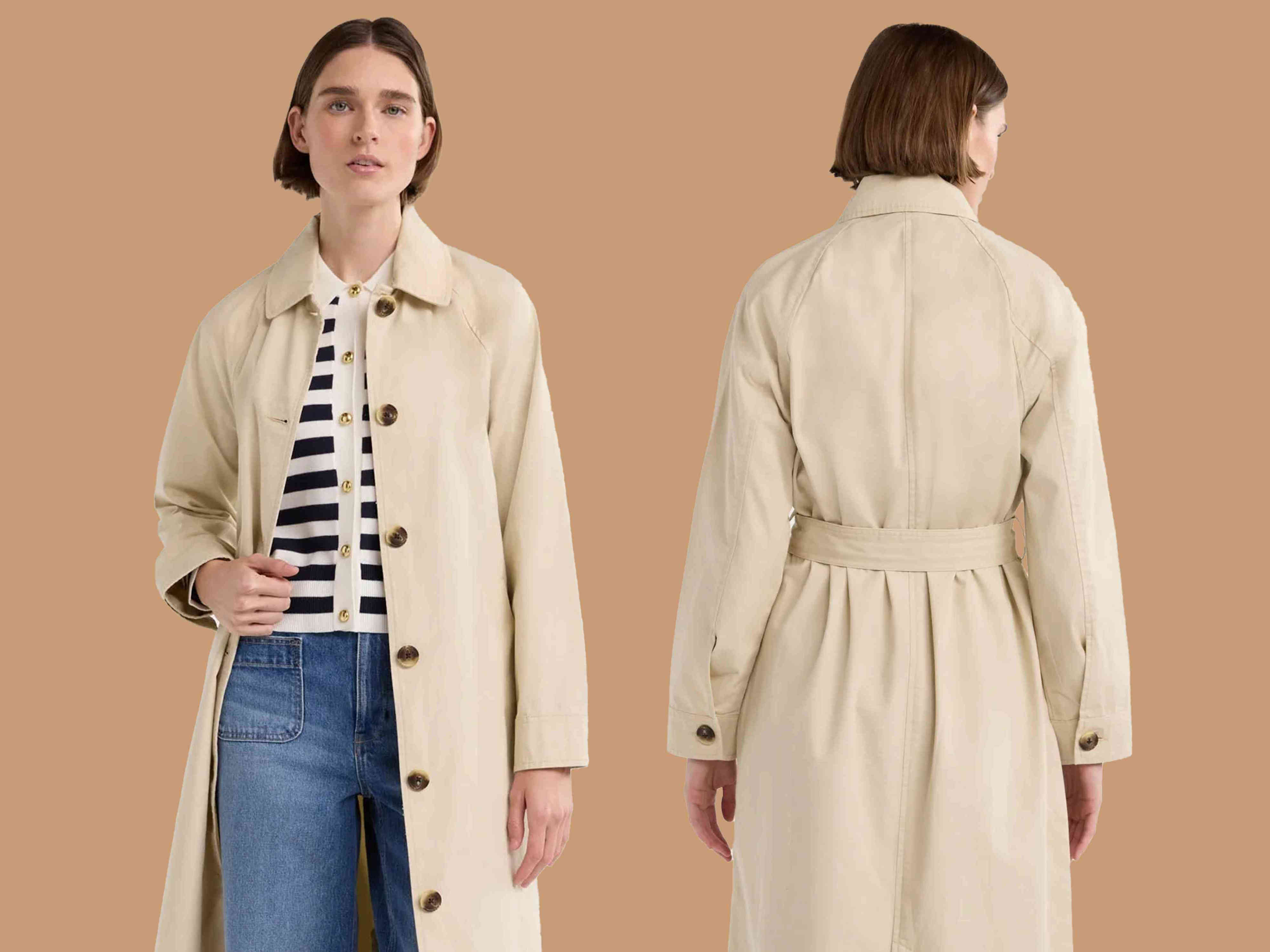 I Won’t Leave the House Without This Under-$50 Trench Coat That Goes ...