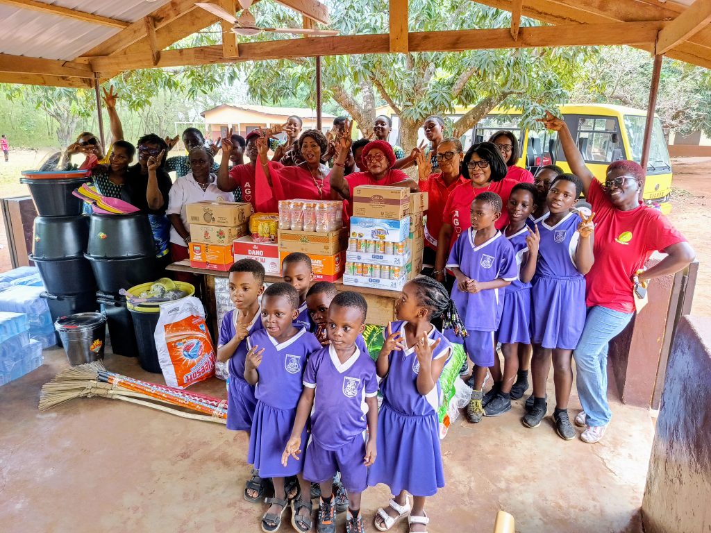 AGOSA celebrates “love” with Christ Faith Foster Home