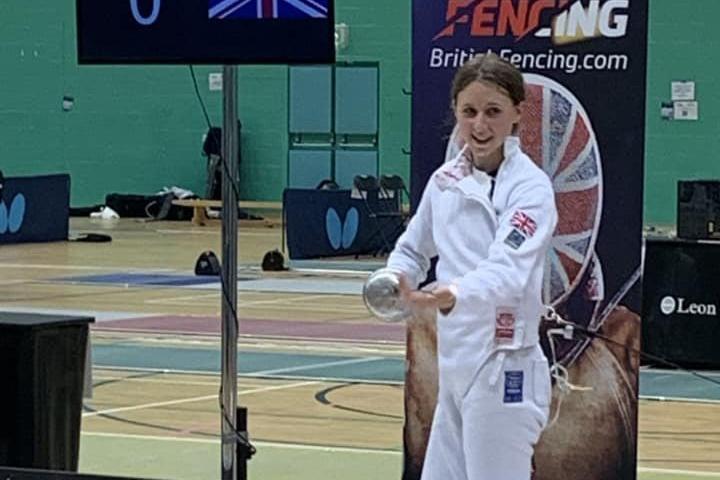 Fantastic fencer Izzy defies injury to make GB World and European ...