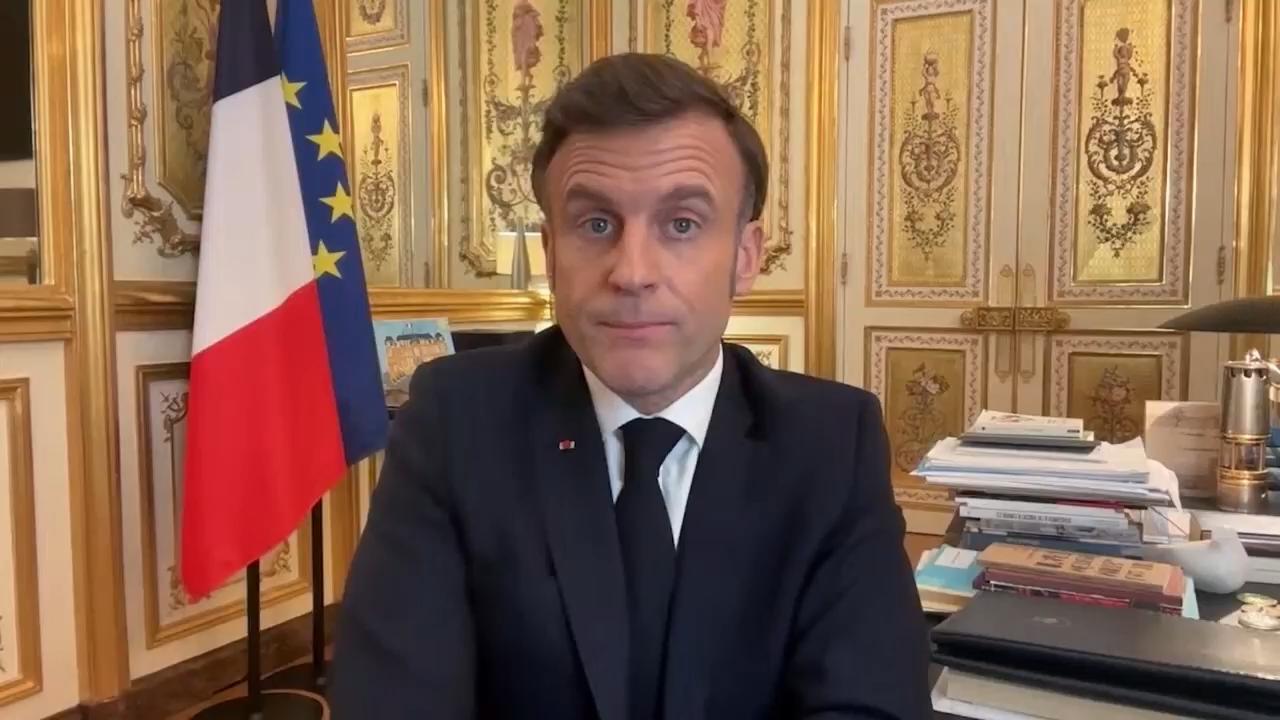 France's Macron says he will tell Trump 'you can't be weak in front of President Putin'