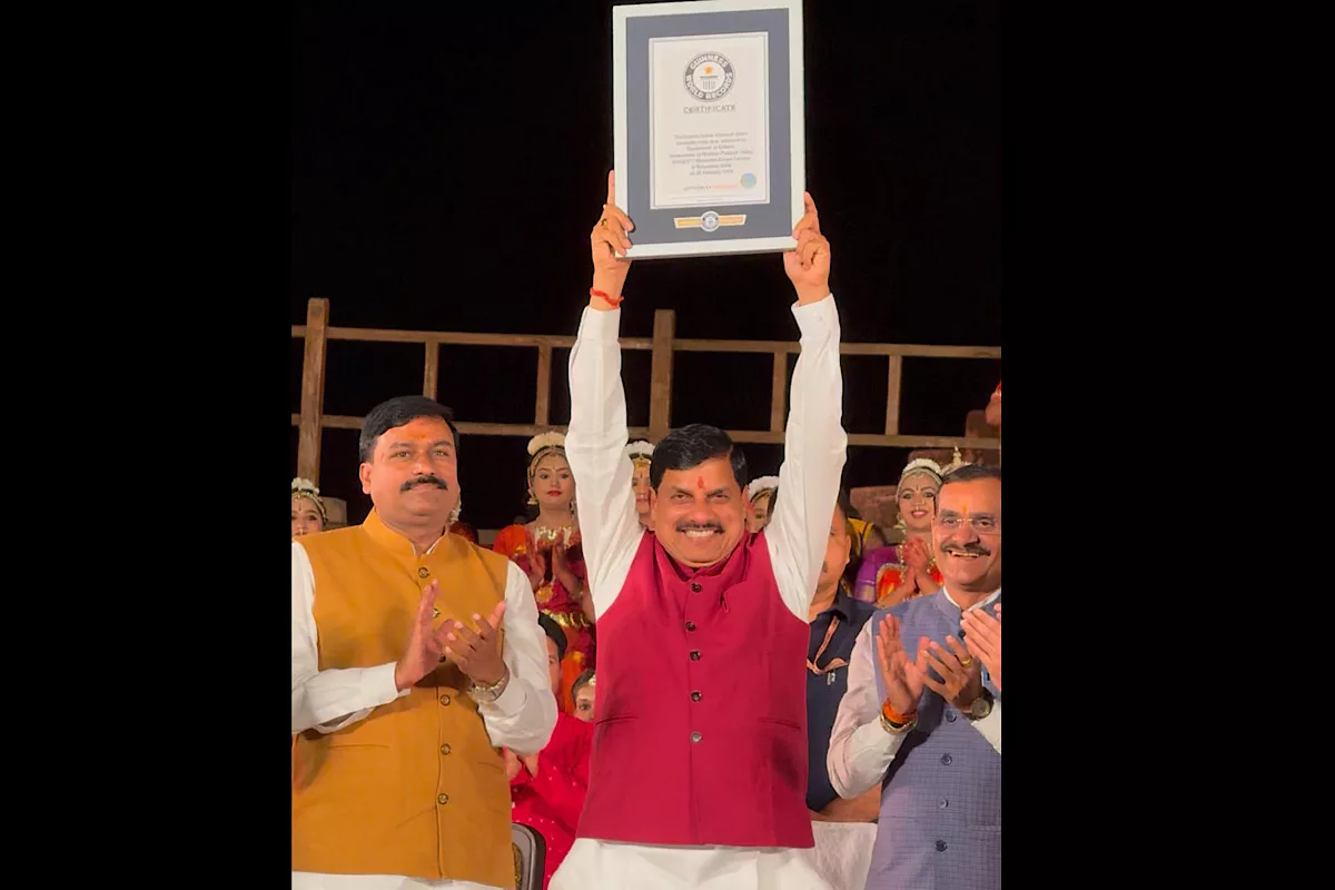 Guinness World Record of ‘Classical Dance Relay Marathon’ in MP