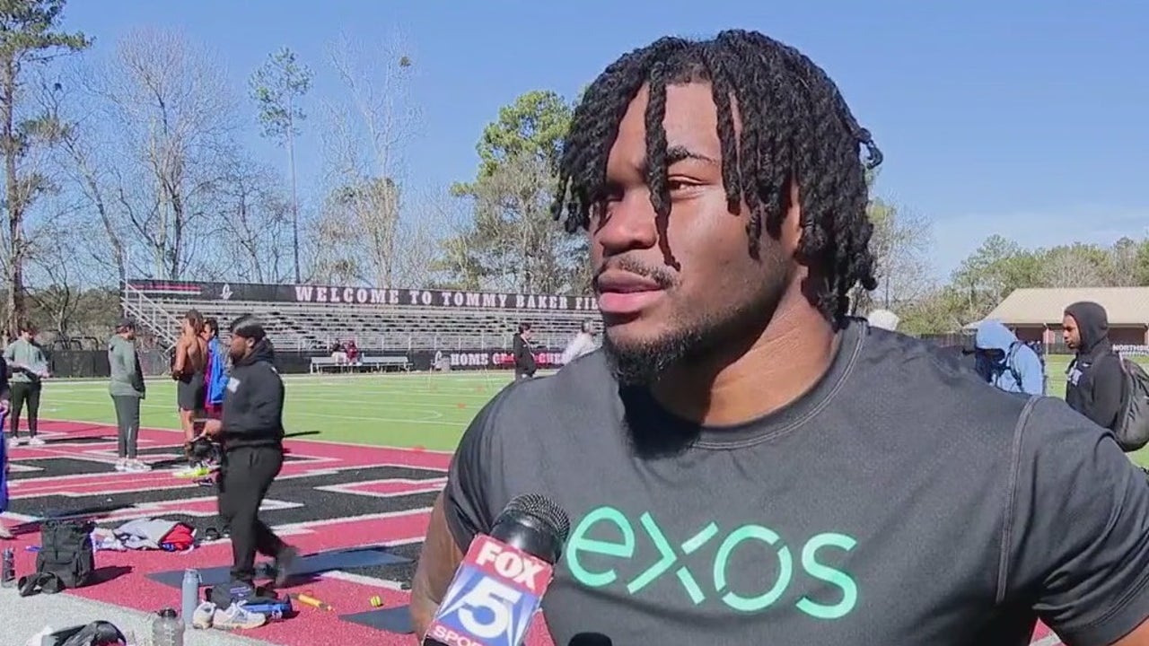 Georgia athletes prepare for NFL draft at EXOS training facility