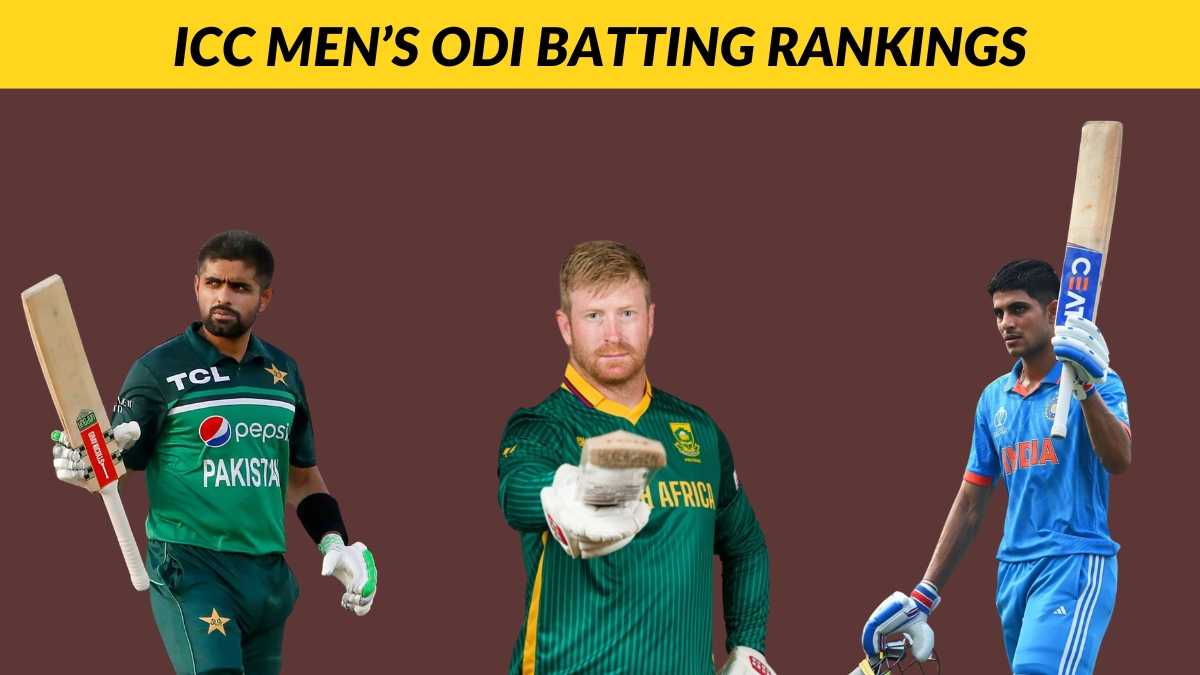 ICC Men’s ODI Batting Rankings: Check Latest ODI Batting Ranking Here
