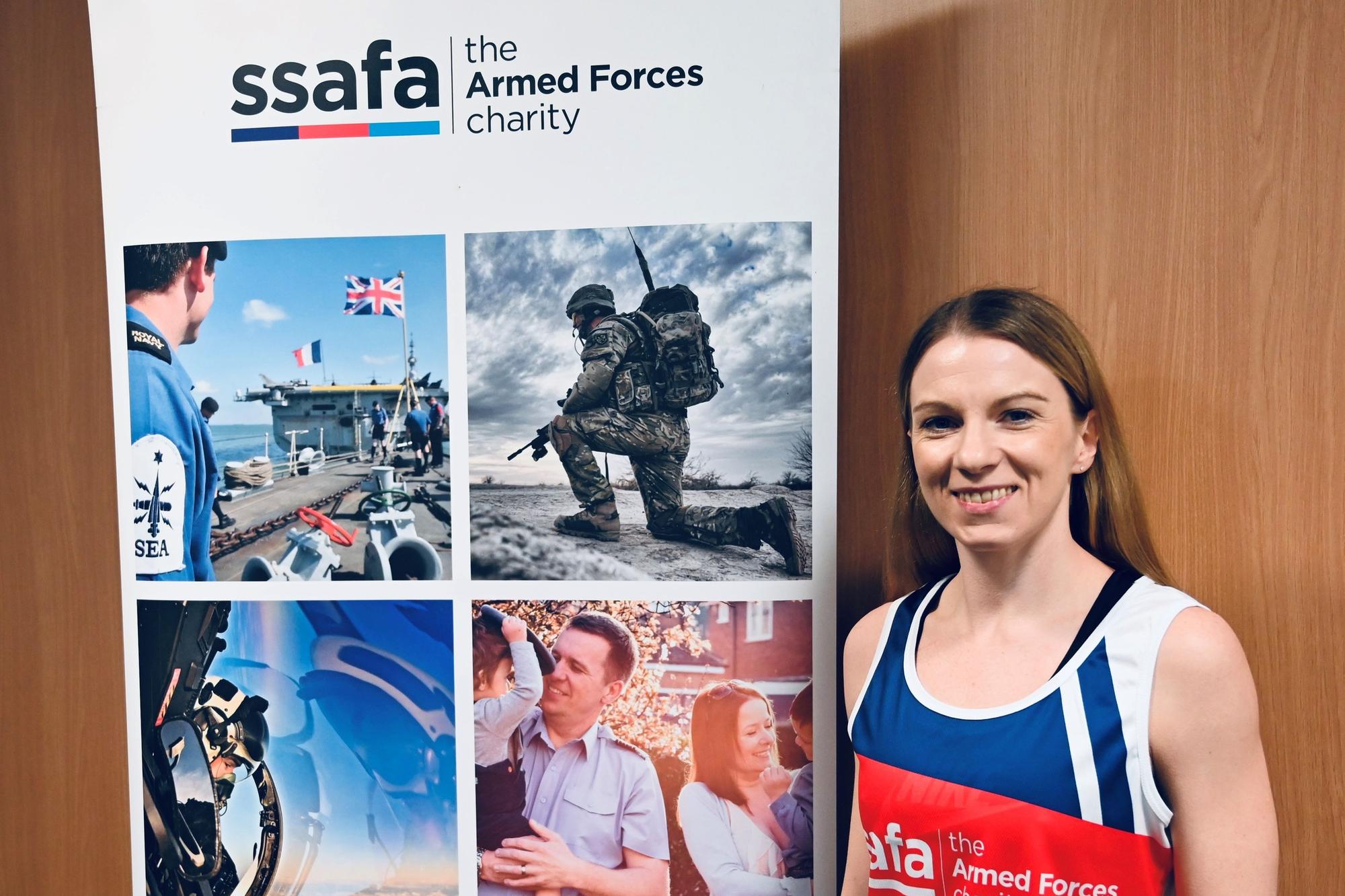 After SSAFA helped her return to the RAF, Scots woman sets out to run ...
