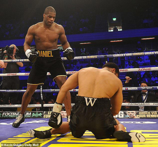 Former heavyweight boxer who fought Daniel Dubois 'accused of letting ...