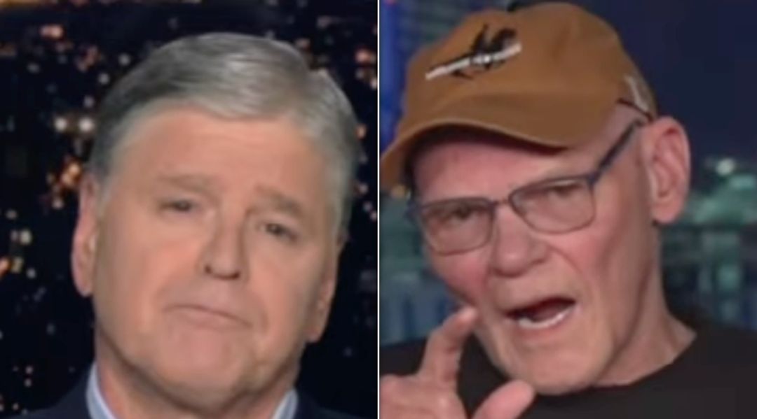 'I Did The Math, Sean': James Carville Hits Hannity With Searing Fact ...