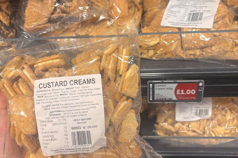 I bought half price chicken, 45p Heinz beans and a massive bag of ...