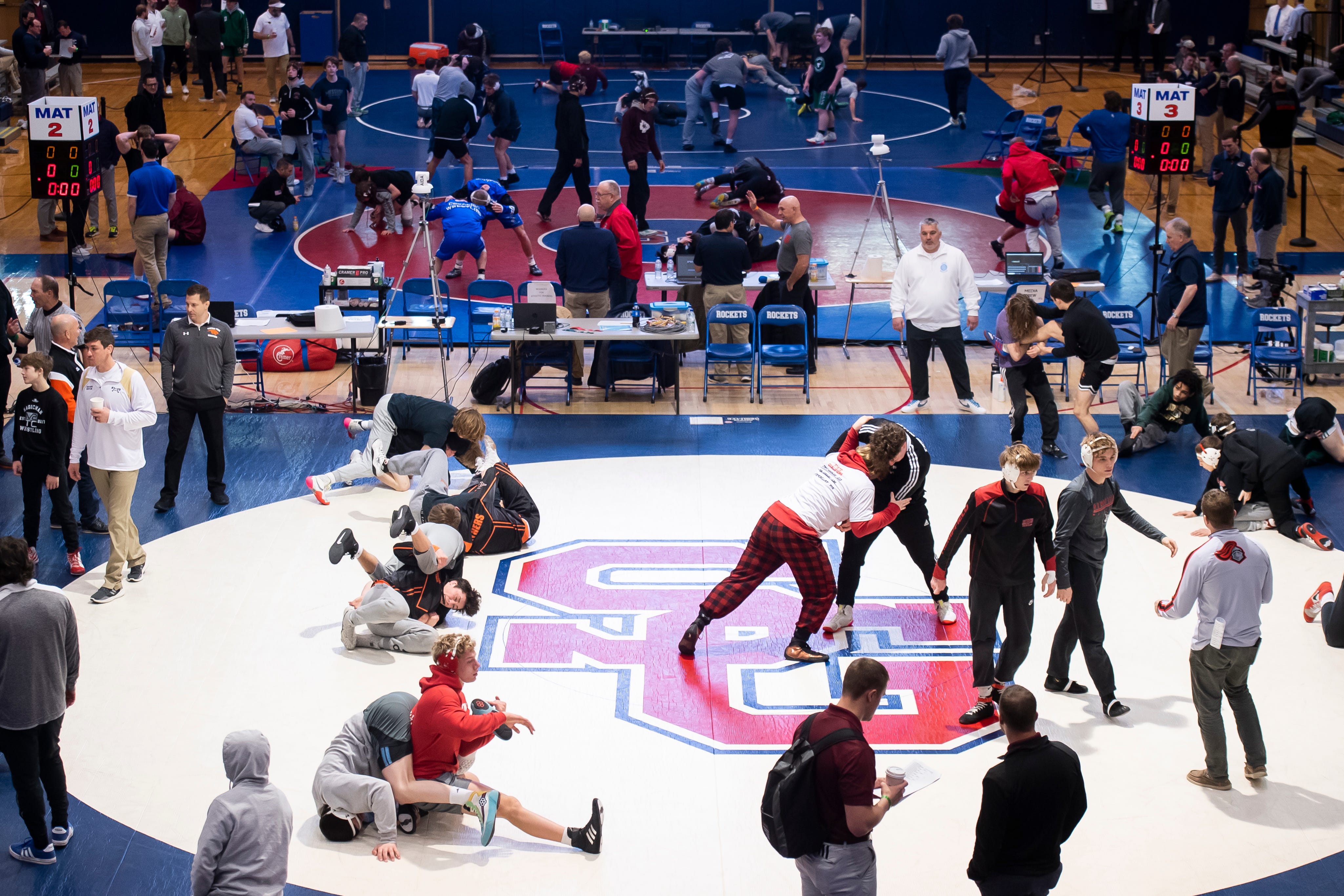 Follow along for live updates from the District 3 Class AAA wrestling ...