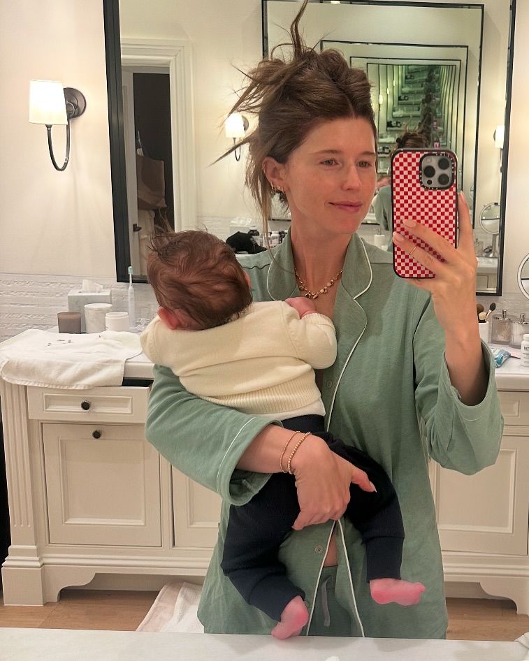 Katherine Schwarzenegger's photo with baby Ford in cluttered home is so ...