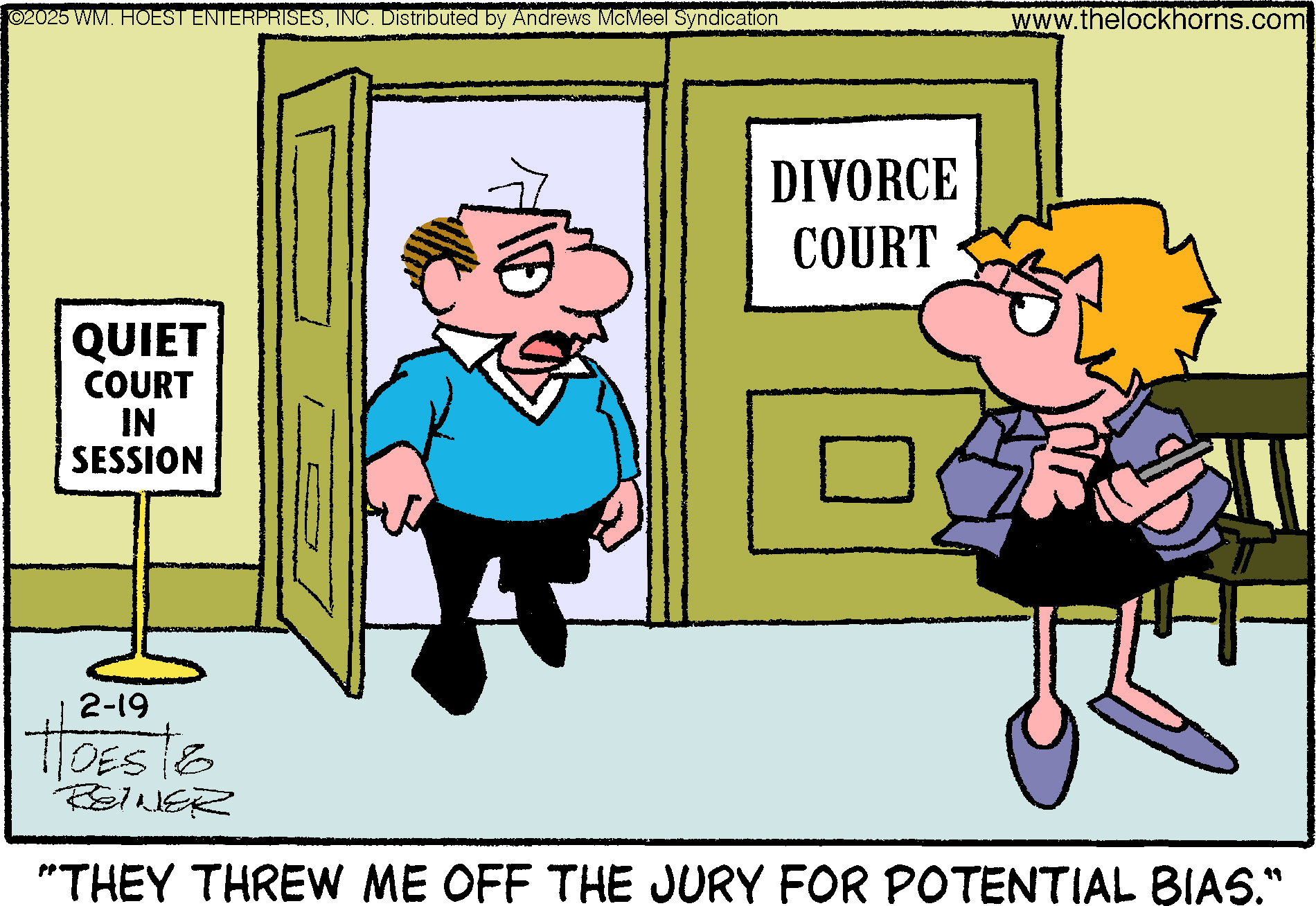 The Lockhorns by Bunny Hoest and John Reiner