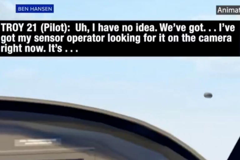 US military pilot describes moment ‘football-sized’ UFO just misses his ...