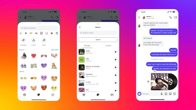 Instagram unveils new DM upgrades: Music, translation, and scheduling added