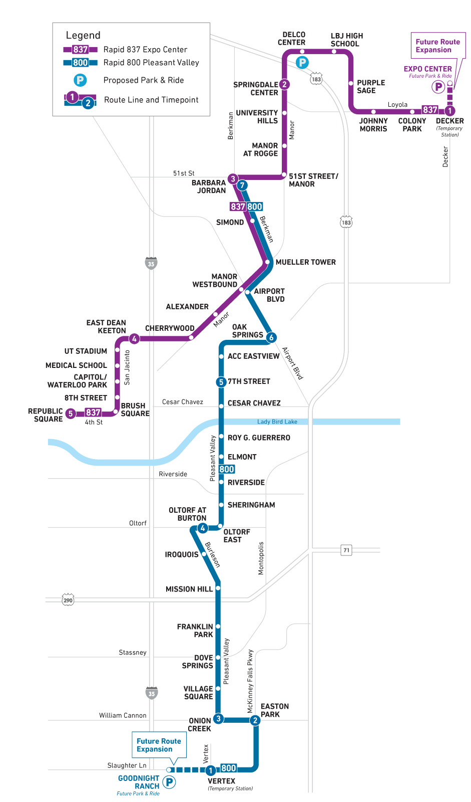 CapMetro opening new bus routes in East Austin, part of Project Connect ...