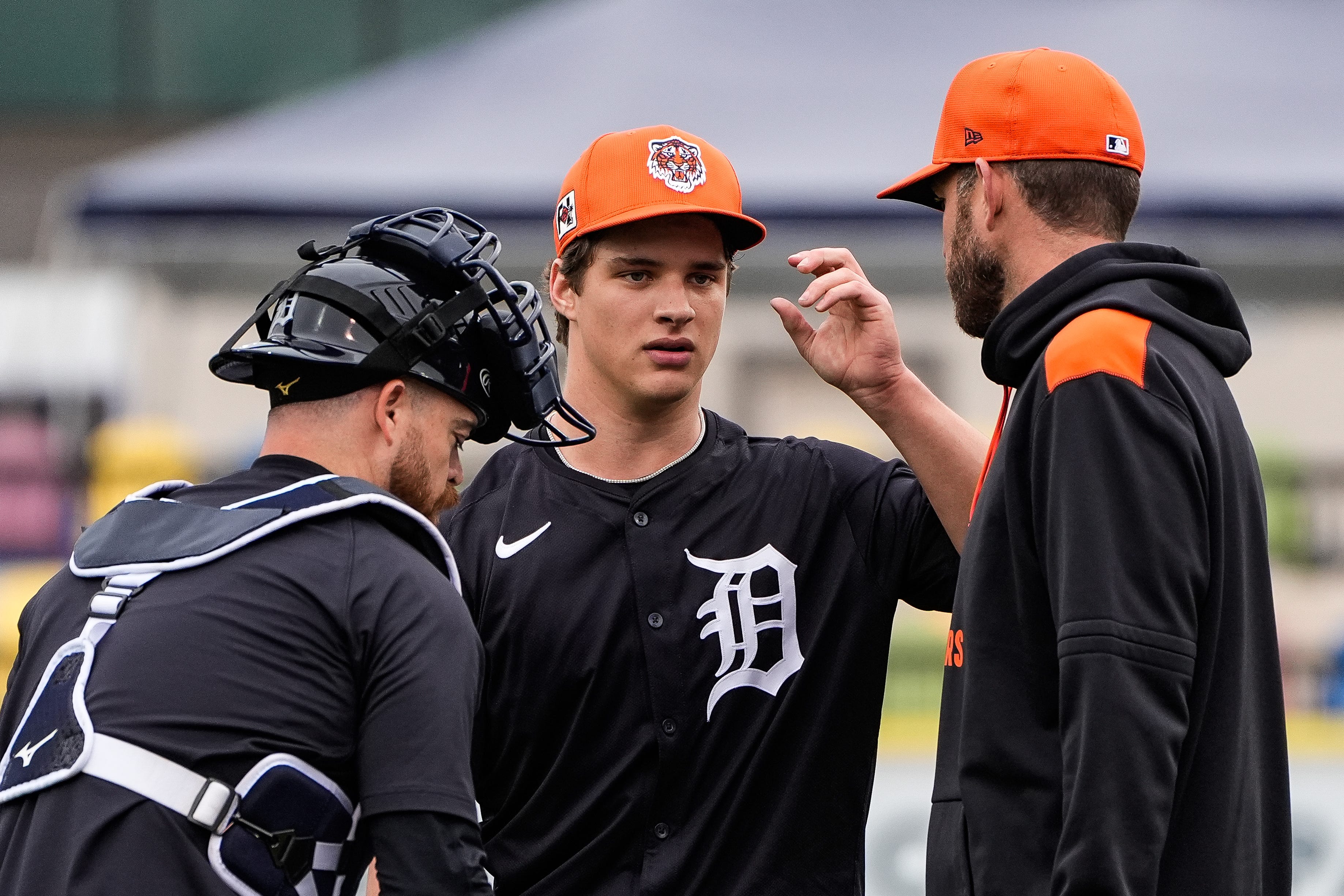 Detroit Tigers' Jackson Jobe throws heat by Vladimir Guerrero Jr. in 5 ...