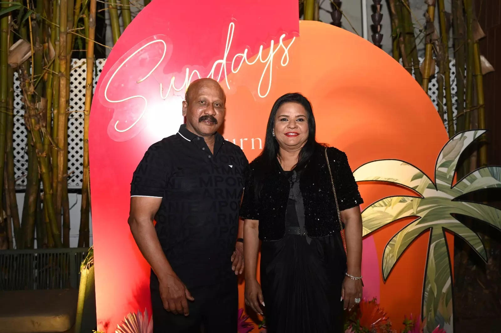 Megha Akash and her husband Vishnu at the second anniversary ...