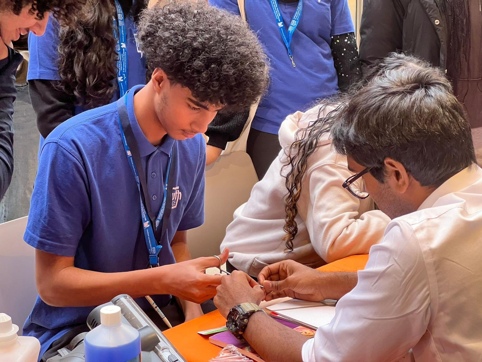 Students welcomed to first careers event at new hospital