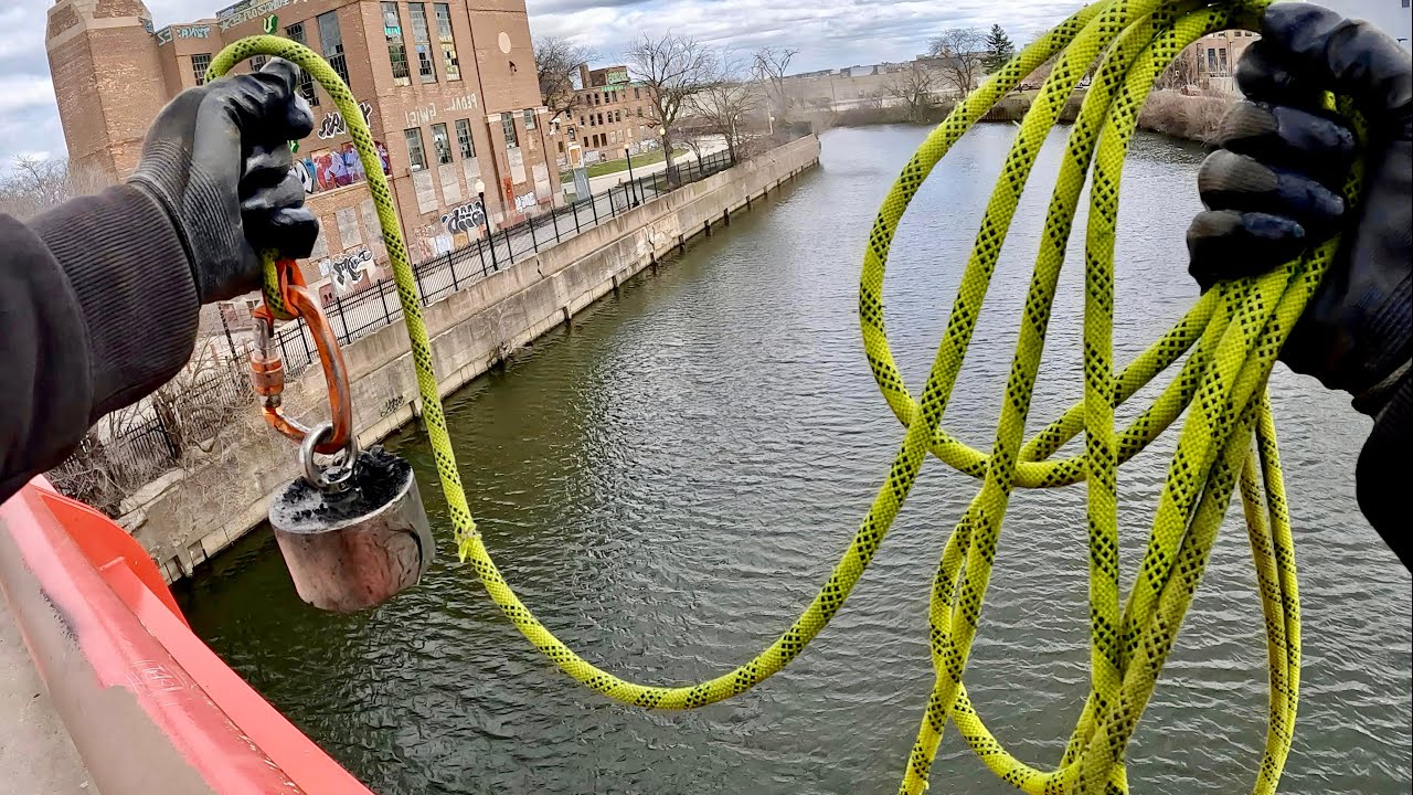 What's Hidden in This River? Magnet Fishing Finds That Could Have ...