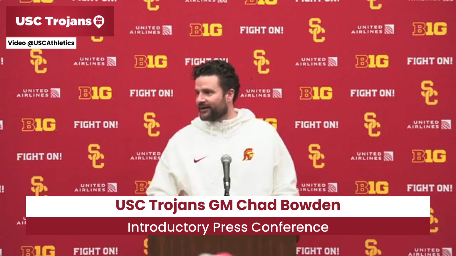 GM Chad Bowden Addresses decision to leave Notre Dame for USC