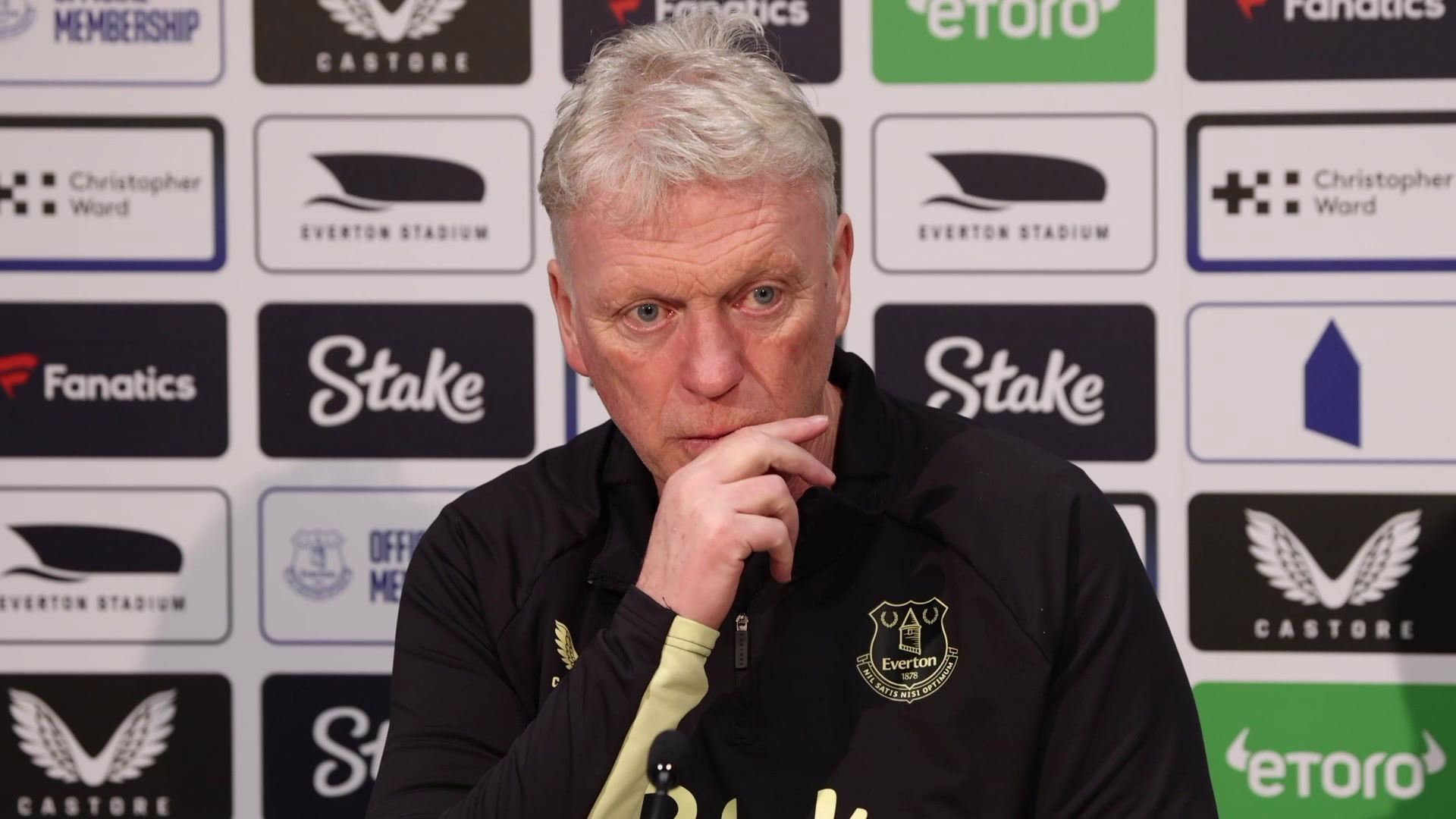 Moyes on the positivity around avoiding relegation and recent form