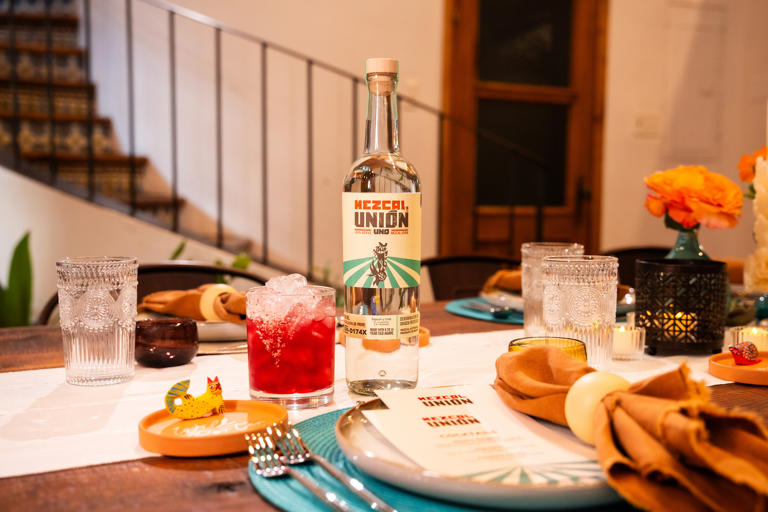 Mix things up by using mezcal in your Margarita