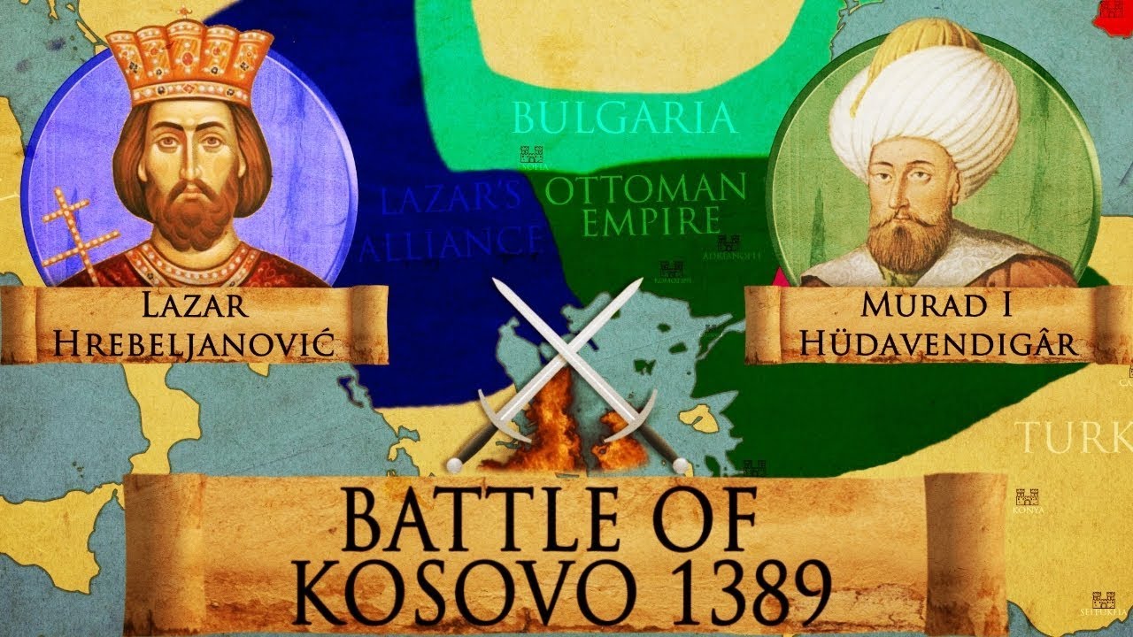 Battle of Kosovo 1389 | Serbian-Ottoman Wars Documentary