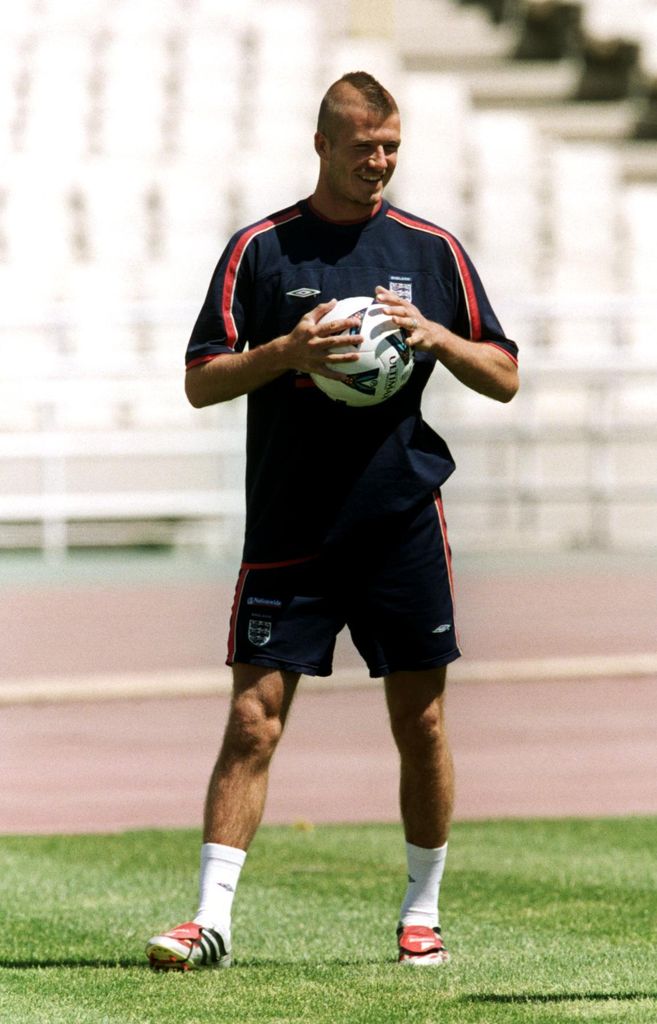 Romeo Beckham debuts hair transformation - he's in dad David's mohawk era