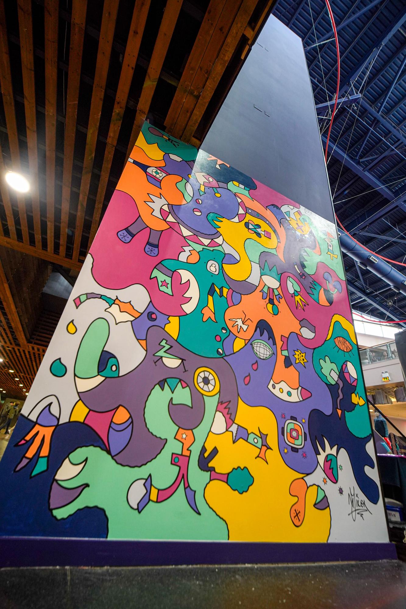 Xscape Yorkshire completes new lift installation featuring artwork by ...