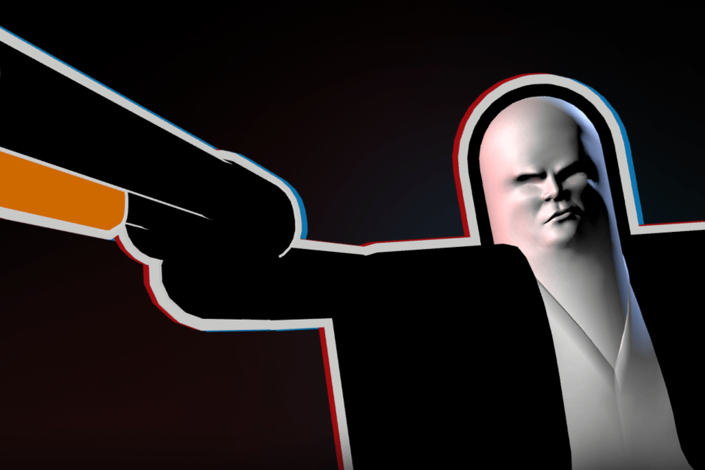 You are Shotgun Cop Man, and you shoot your guns to jump