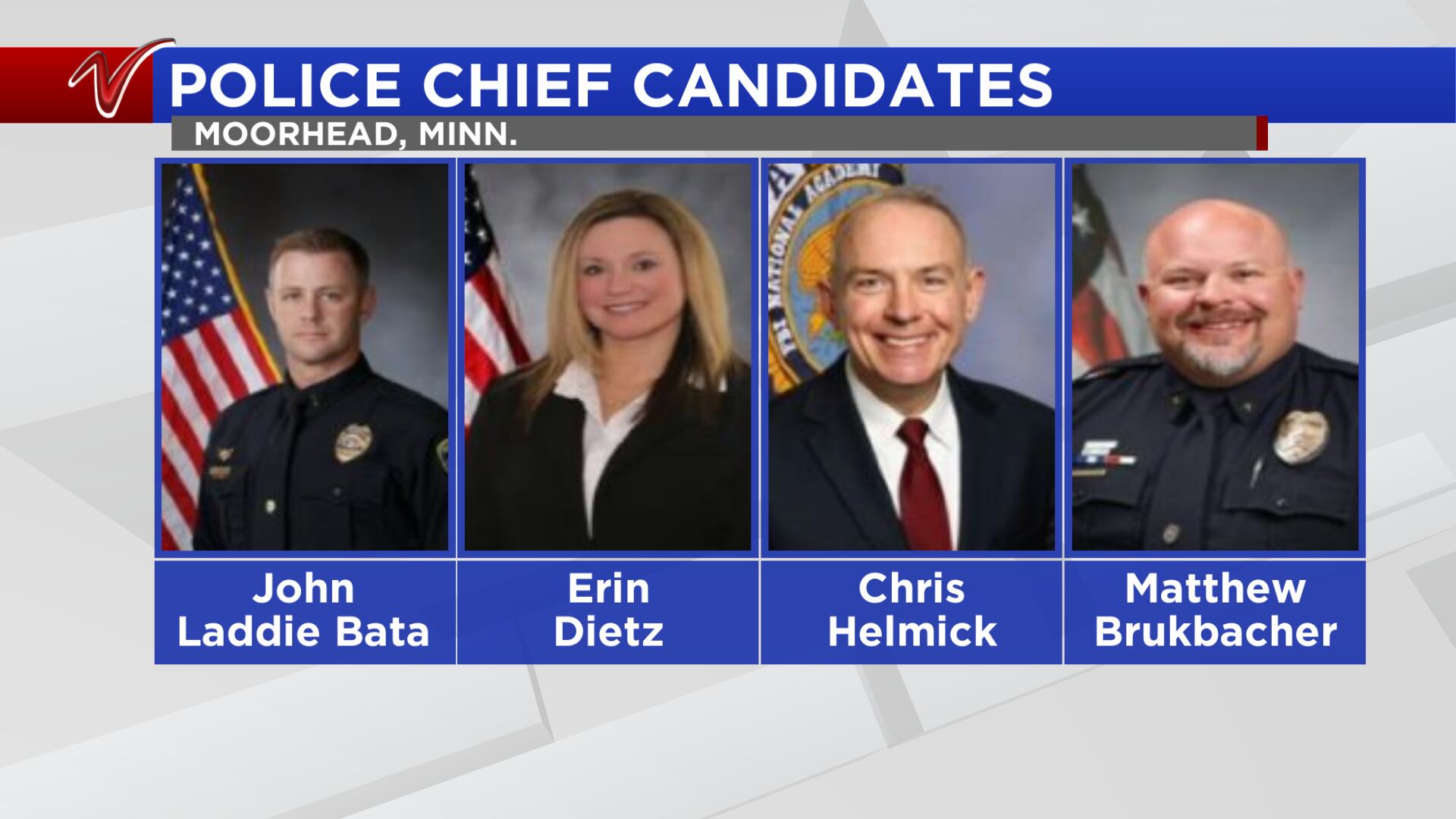 Finalists announced for Moorhead Police Chief