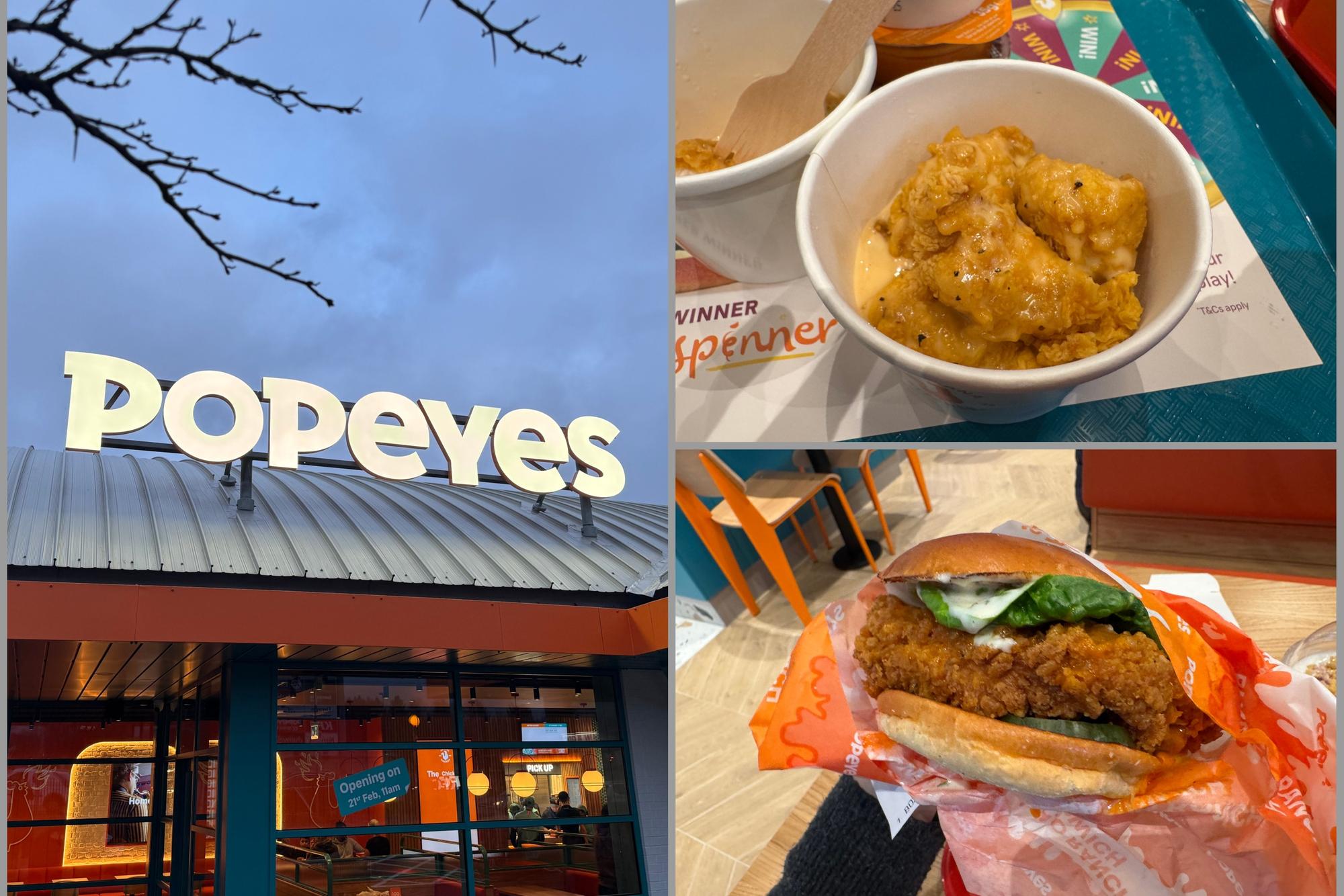 I tried the new Popeyes fried chicken restaurant in Luton and here's ...