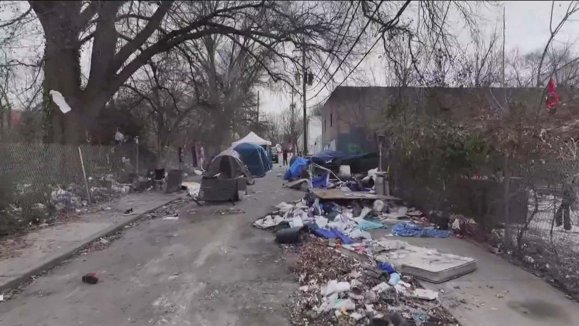 Georgia lawmakers' concerns over homeless encampment bill