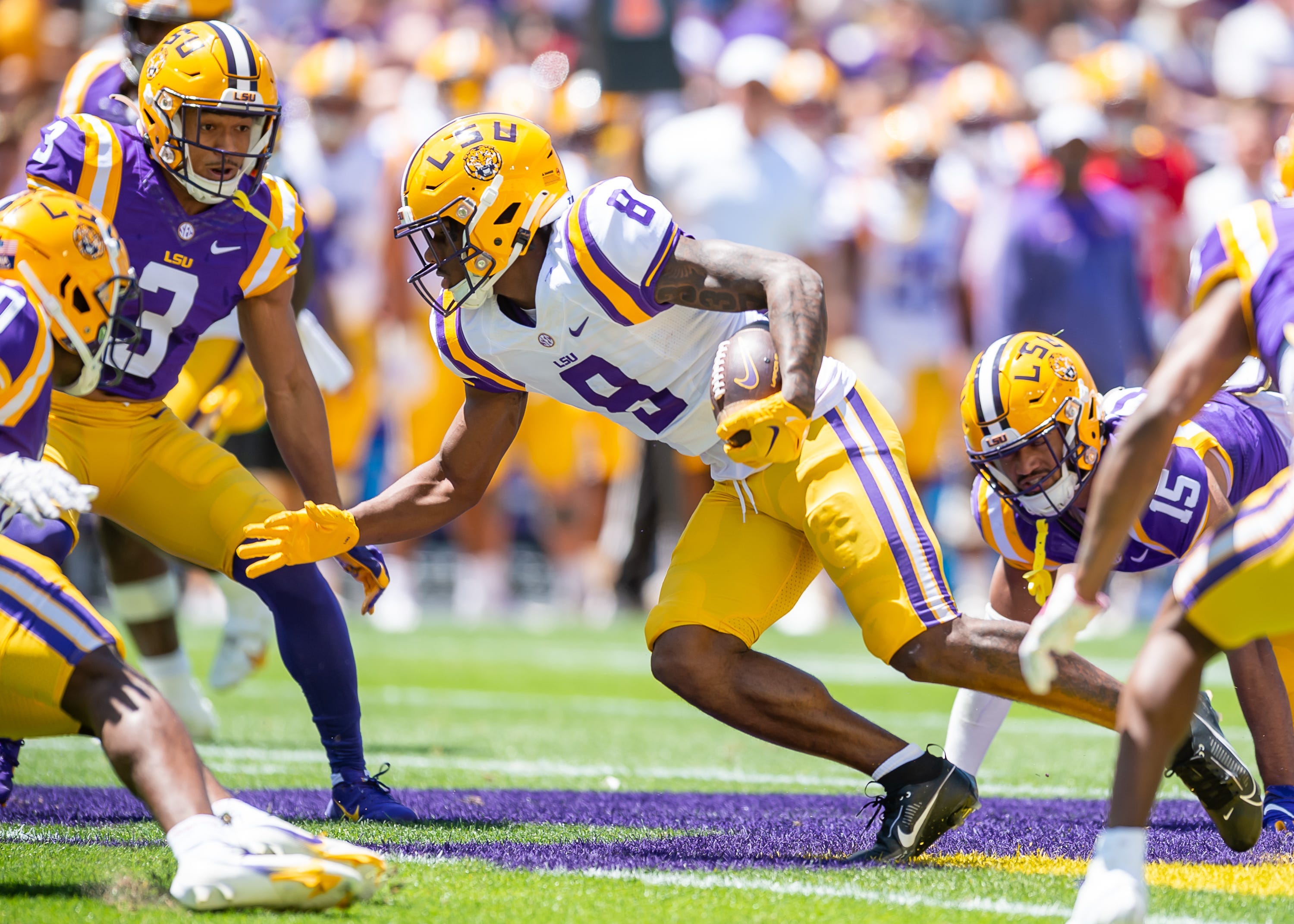 Is LSU football still planning to host a spring game in 2025?