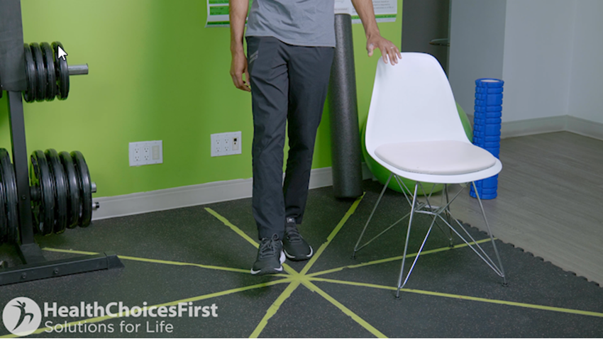 Single Leg Stand - Prostate Cancer Exercise Program