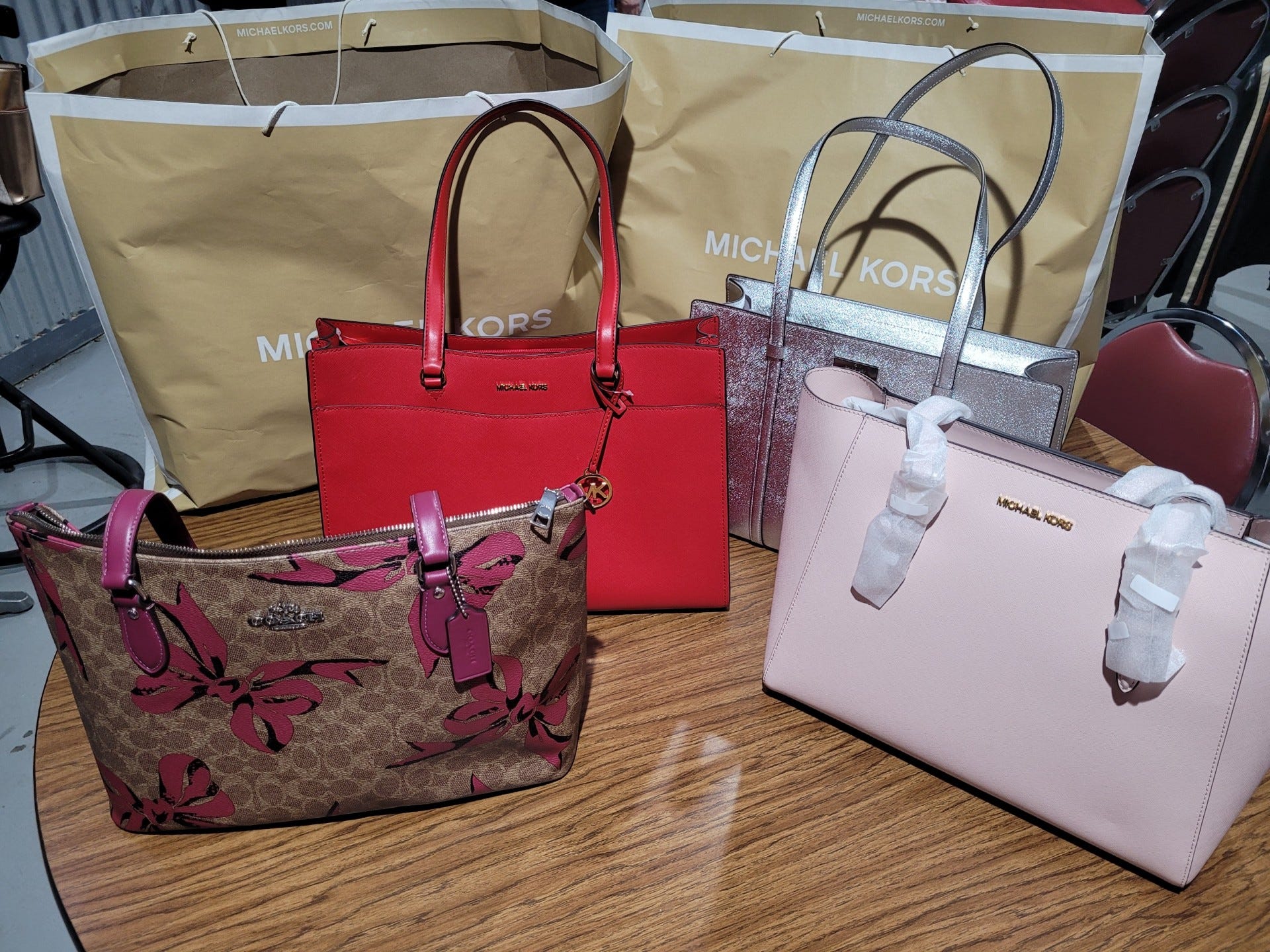 Play bingo for a good cause and chance to win a Michael Kors handbag
