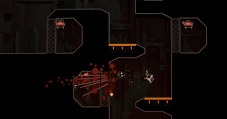 You are Shotgun Cop Man, and you shoot your guns to jump