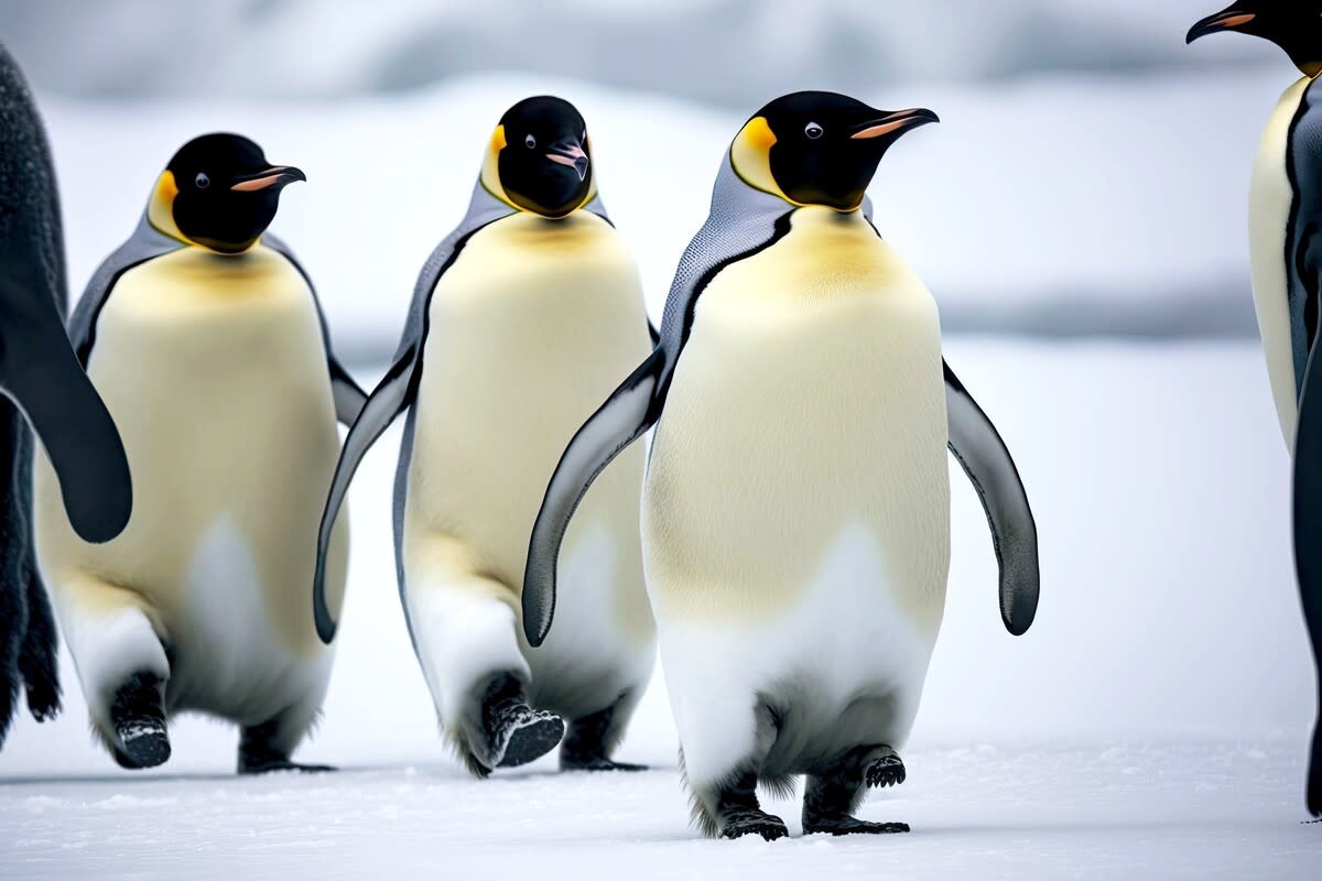 Epic 'Penguin Walk' in Canada Is So Cool, It Doesn't Seem Real