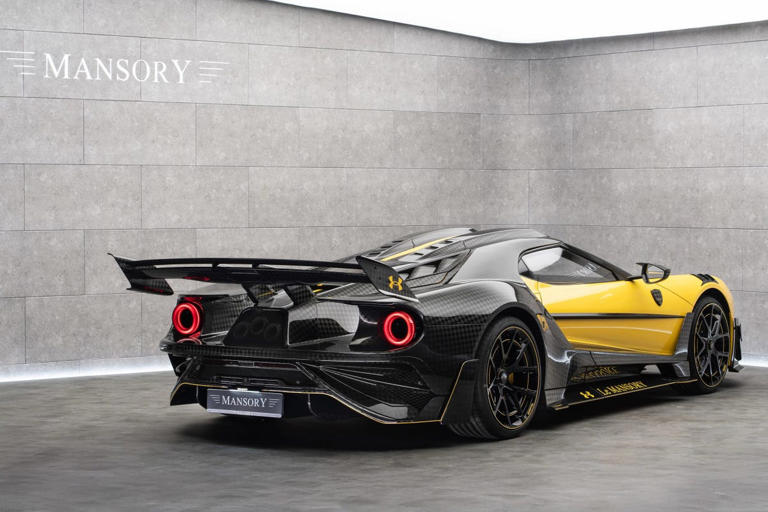 This Mansory Ford GT Is a One-Off Monster for Under Armour and Steph Curry
