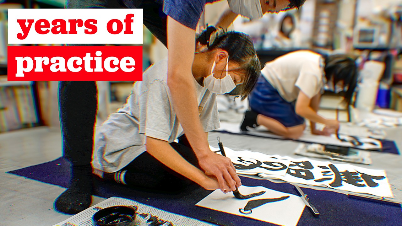 What It’s Like to Learn Traditional Japanese Calligraphy