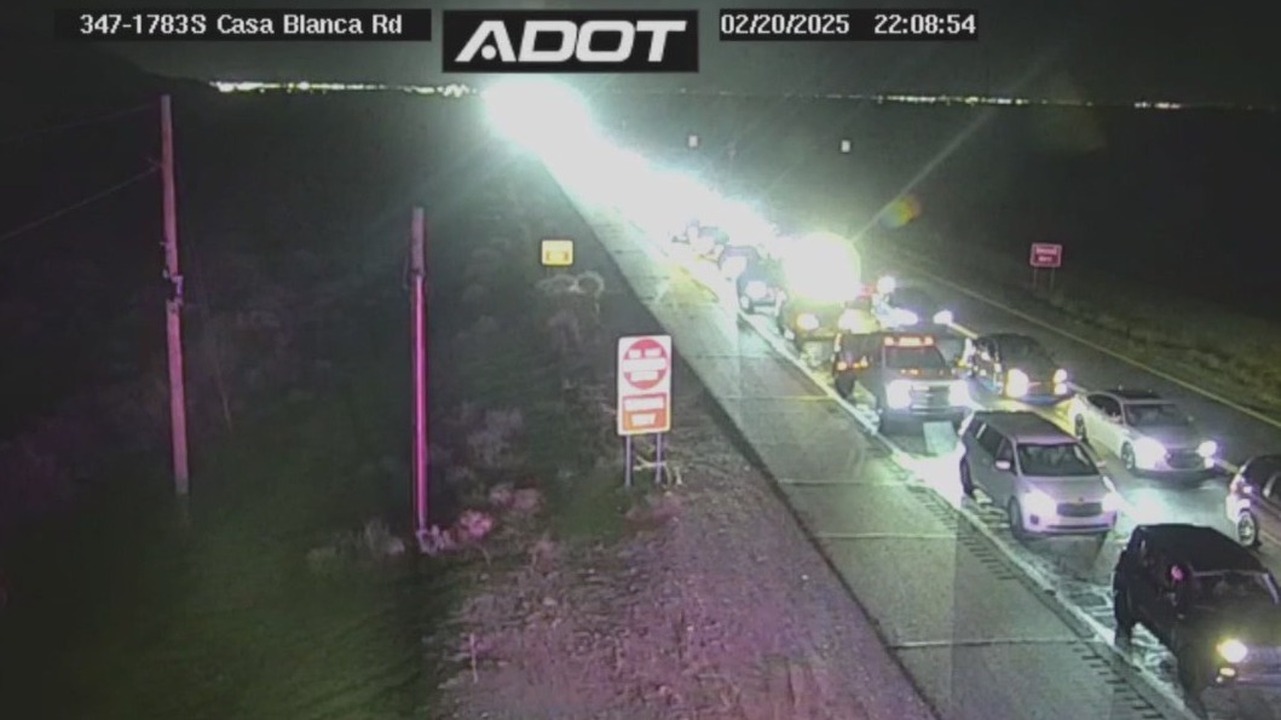 Pedestrian hit, killed on State Route 347 near Maricopa