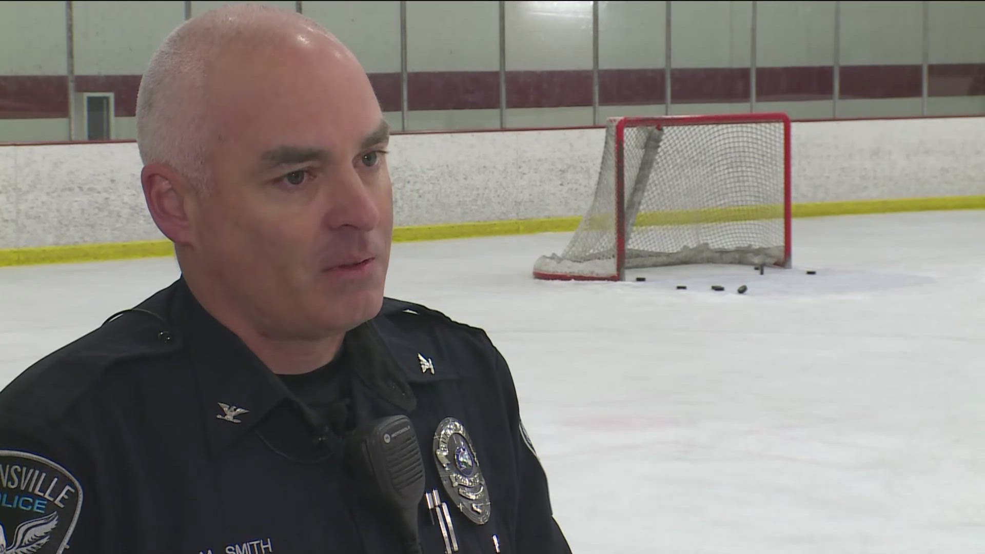 Annual police vs. firefighter hockey game raises money for Frontline ...