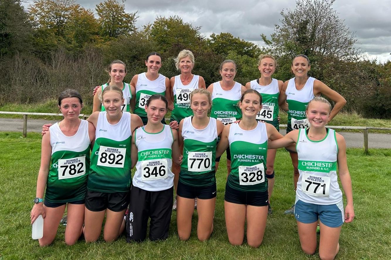 Chichester Runners' women win Sussex Cross Country League title