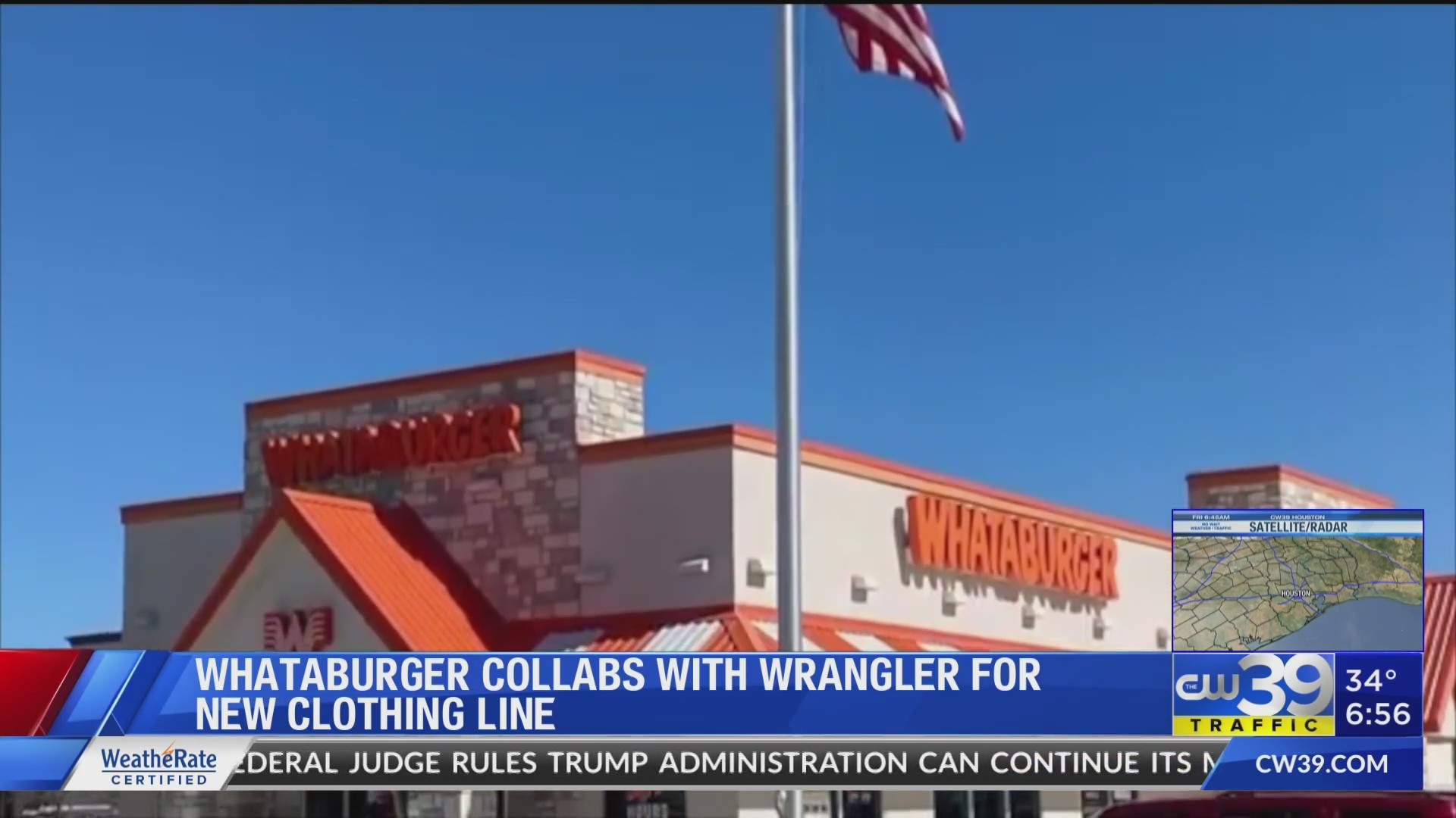 Whataburger collabs with Wrangler for new clothing line | CW39 Houston