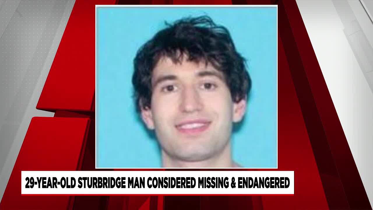 29-year-old Sturbridge man considered missing and endangered
