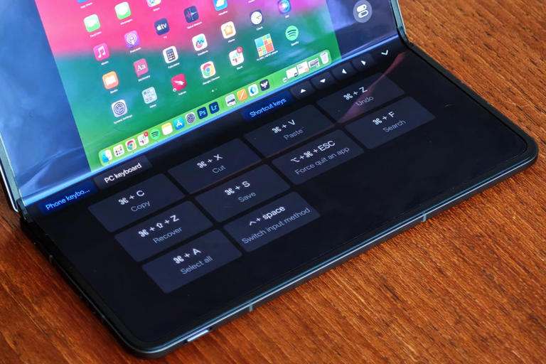 Oppo fait entrer macOS sur l'écran de son nouveau smartphone pliable