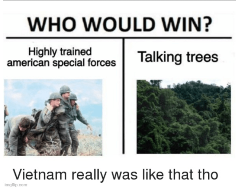 10 Vietnam War memes because dark humor is healthy, right?