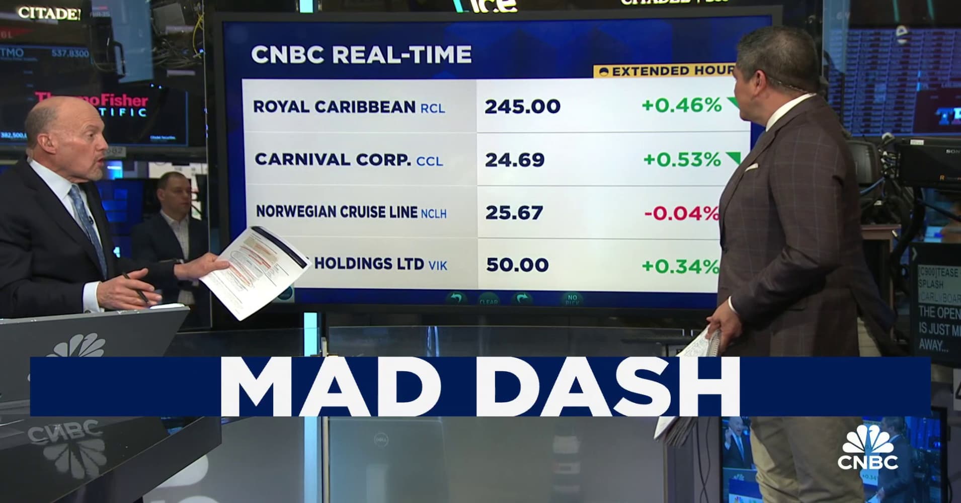 Cramer's Mad Dash: Cruise lines