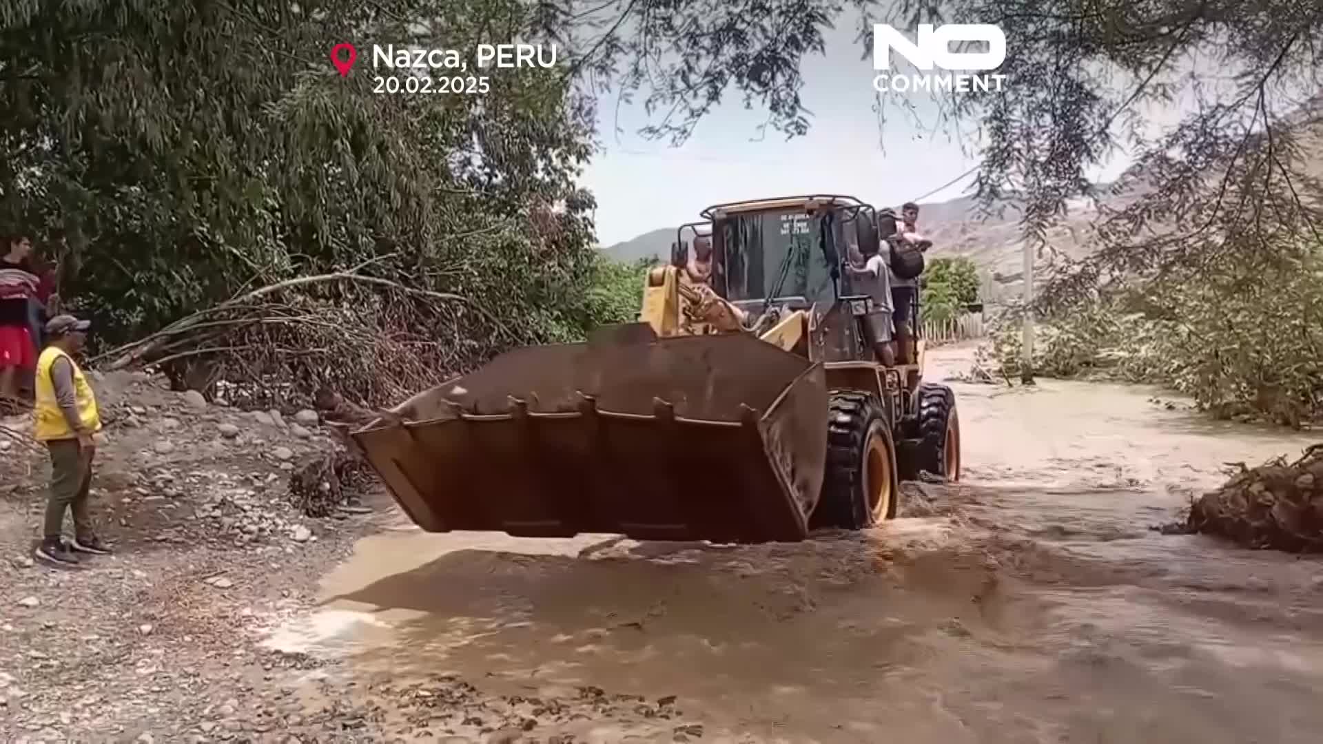 State of emegency declared as Nazca hit by severe flooding and landslides